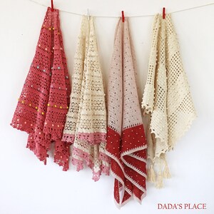 CROCHET PATTERN: Delicate Shawl/crochet Shawl With Beads/wedding Shawl ...