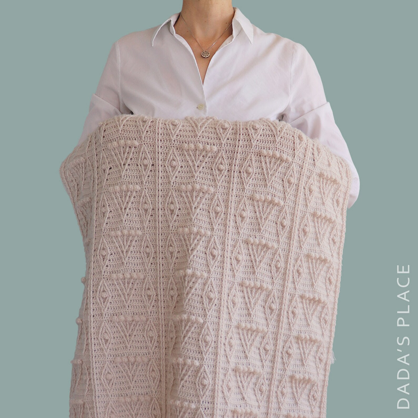 CROCHET PDF PATTERN: Chelsea Blanket//crochet Baby - Etsy