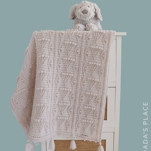 CROCHET PDF PATTERN: Chelsea Blanket//crochet Baby Blanket/modern ...