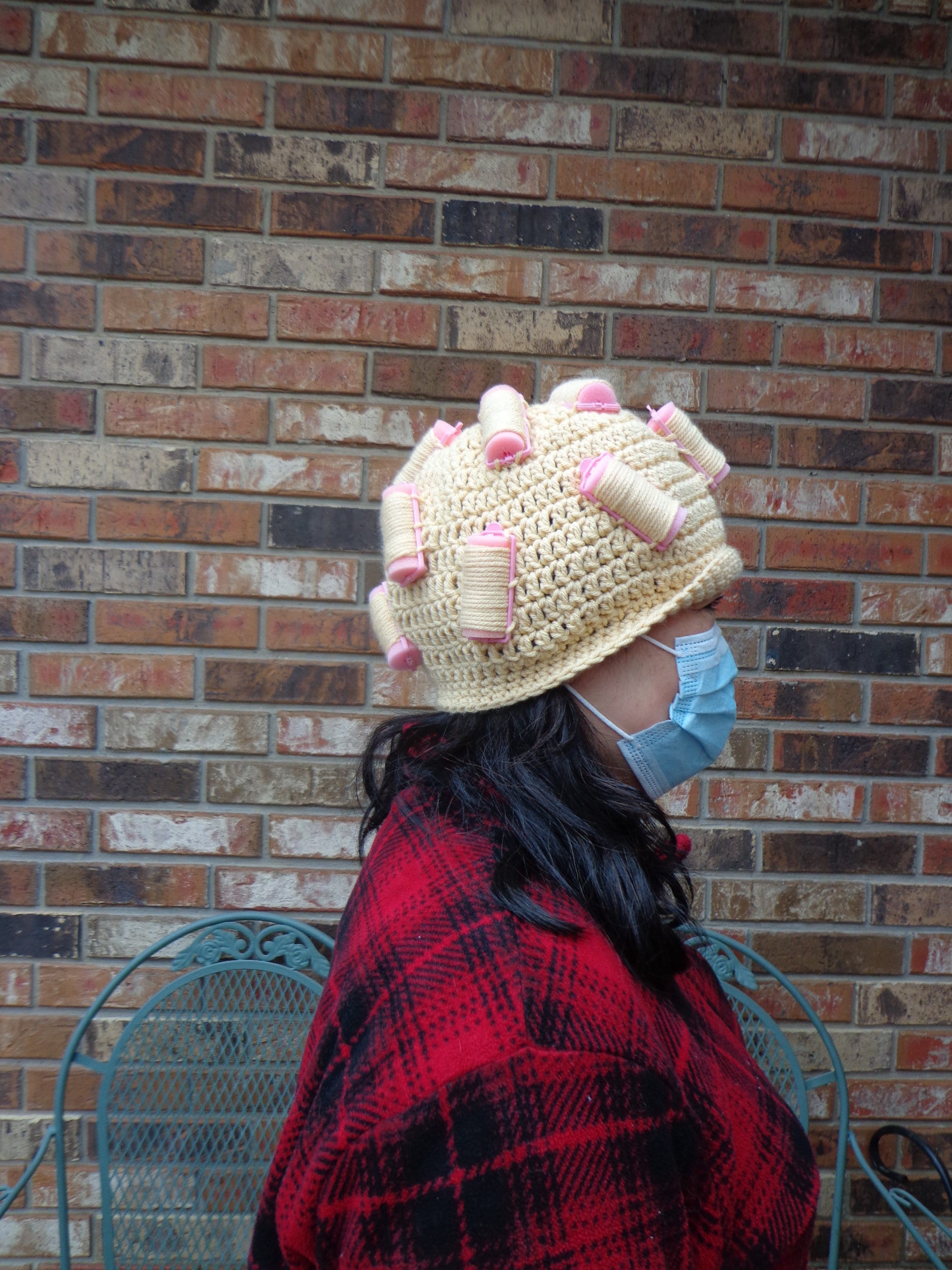 Chemo Hat, Curler Hat, Wig Hat, Costume Hat, Beanie, Stocking Cap, Warm ...