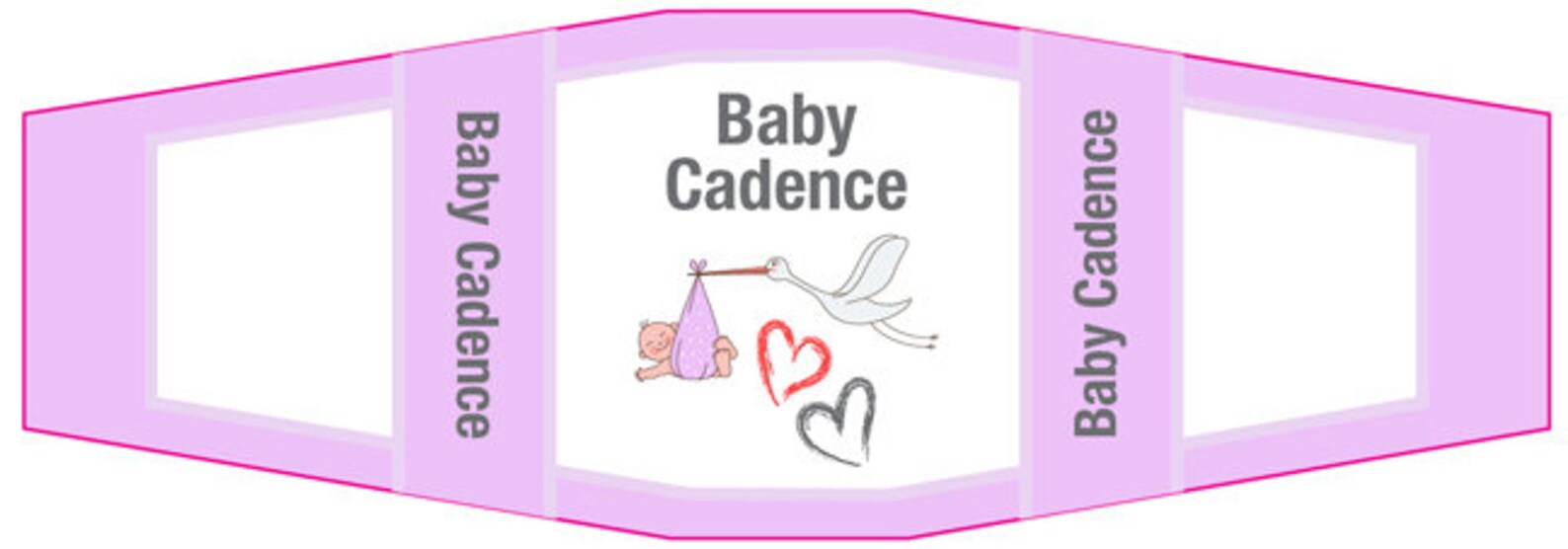 Baby Announcement Cigar Labels Party Favor We're Pregnant! Cigar Labels ...