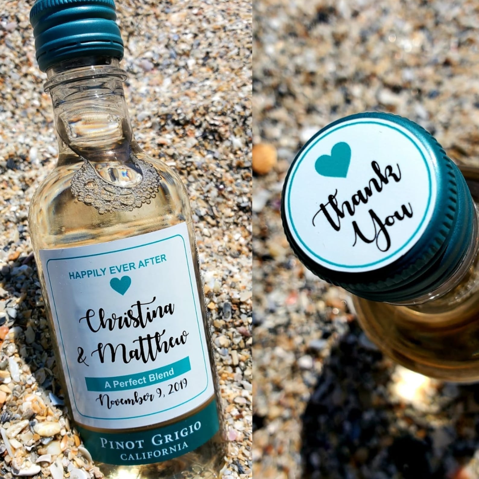 Personalized Wedding Sutter Home Mini Wine Bottle Labels Party Favor ...