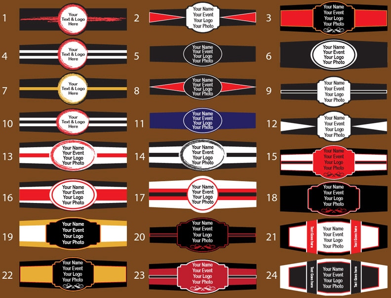 Custom Cigar Labels Wedding Cigar Label Bachelor Party Cigar Label ...