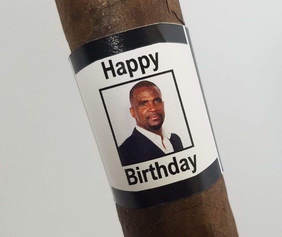 Custom Special Event Cigar Labels Party Favor Holiday Cigar Label ...