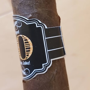 Custom Milestone Birthday Cigar Labels Party Favor 30th 40th 50th ...
