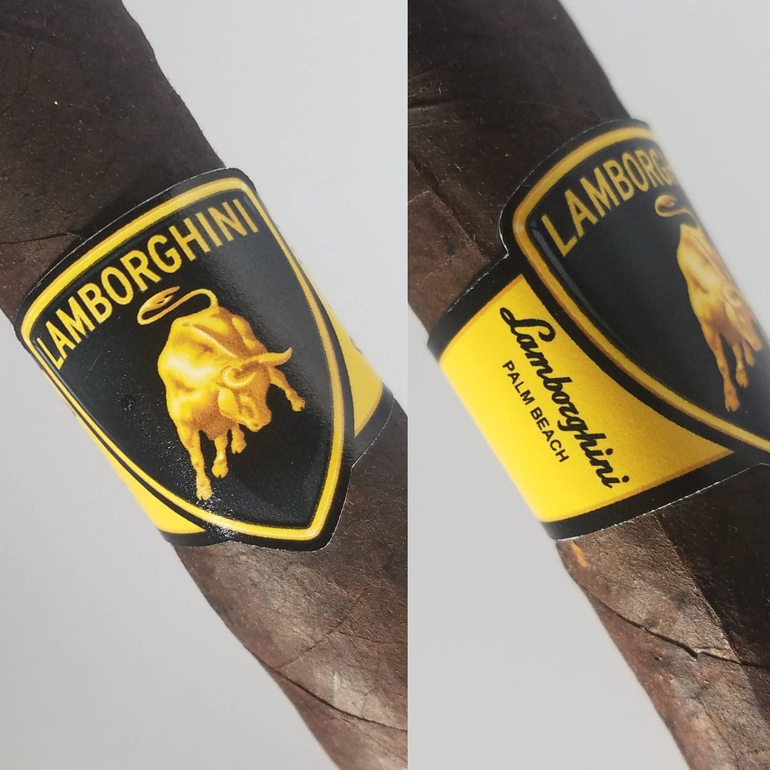 Custom Cigar Labels Corporate Event Cigar Band Wedding Logo Cigar ...