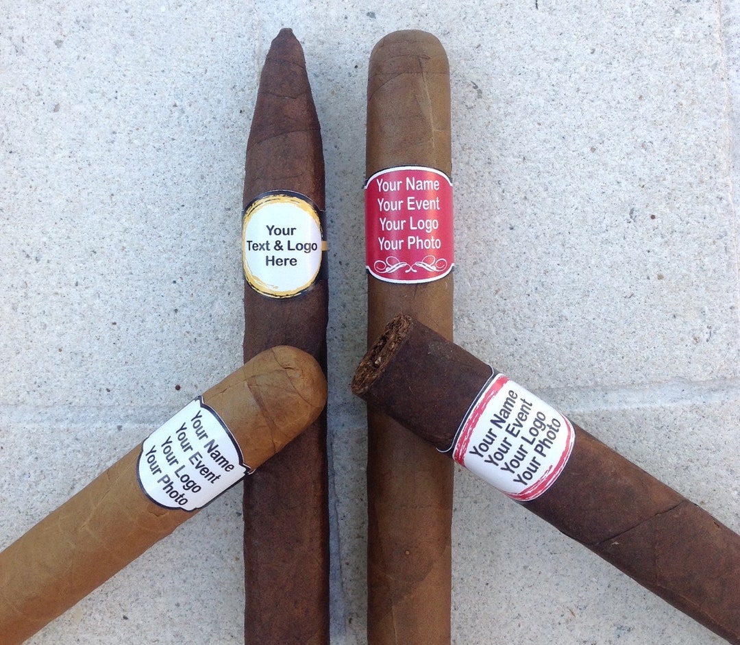 Custom Cigar Labels Wedding Cigar Label Bachelor Party Cigar Label ...
