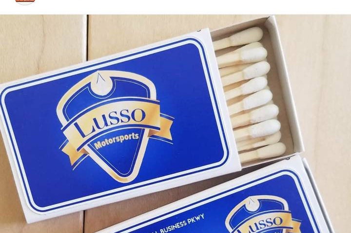 Custom Logo Matchboxes With Labels Matchbox Corporate Logo Matchboxes ...