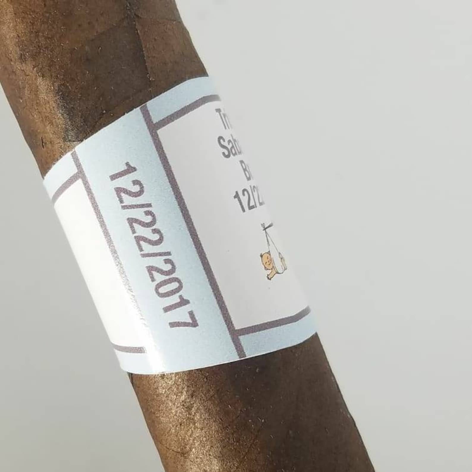 Baby Announcement Cigar Labels Party Favor We're Pregnant! Cigar Labels ...