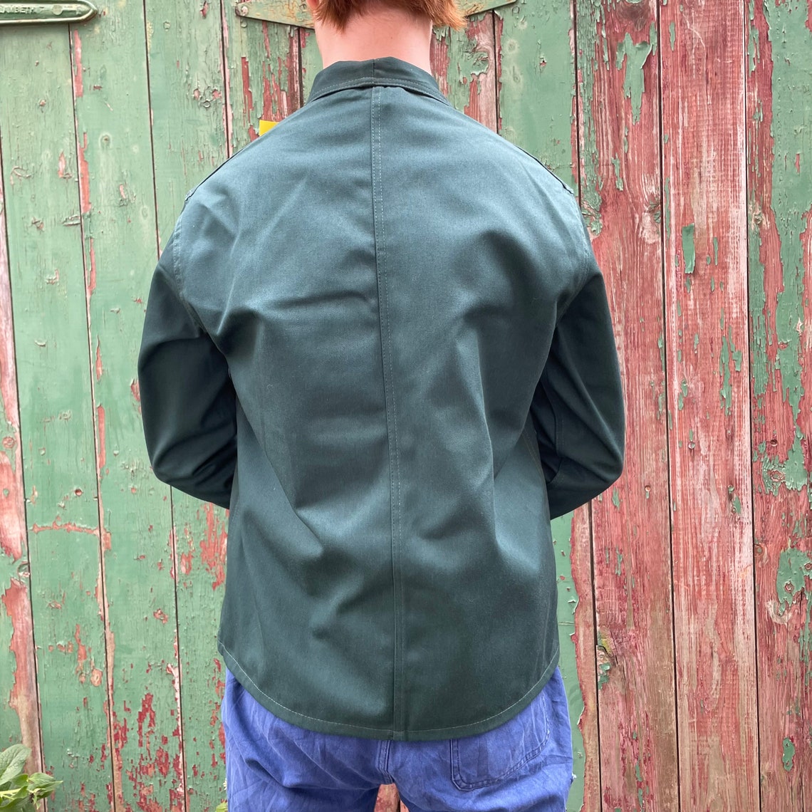 Green Workwear Jacket Small to Medium | Etsy