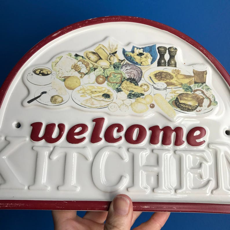 Ceramic Welcome Sign. Kitchen Door Sign. Door Sign. Kitchen - Etsy UK