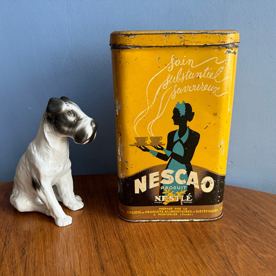 Nescao Nestle Cocoa Advert Tin - Etsy