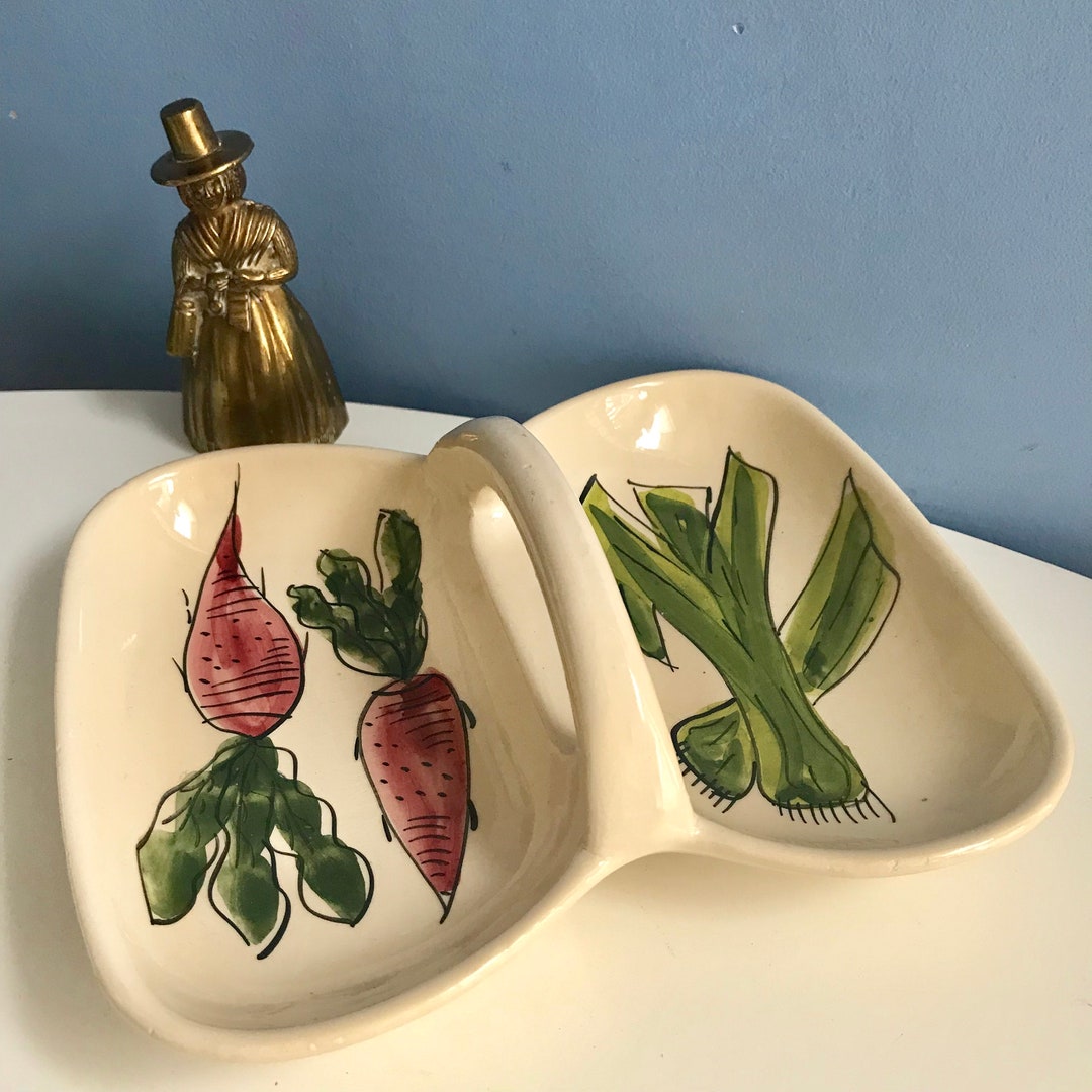 Vegetable Decor Serving Dish - Etsy
