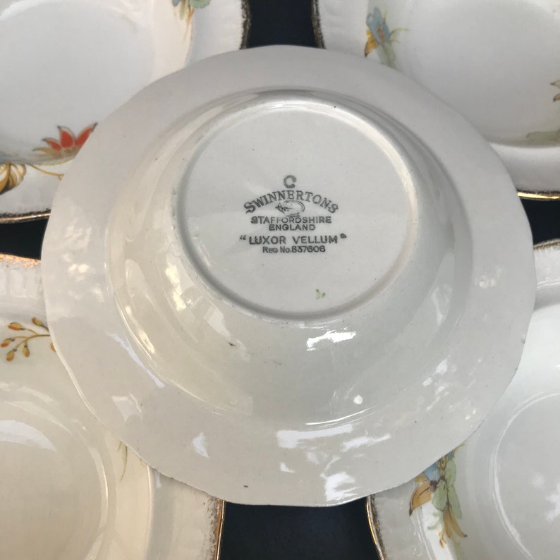 Swinnertons Luxor Vellum Bowl Set - Etsy UK