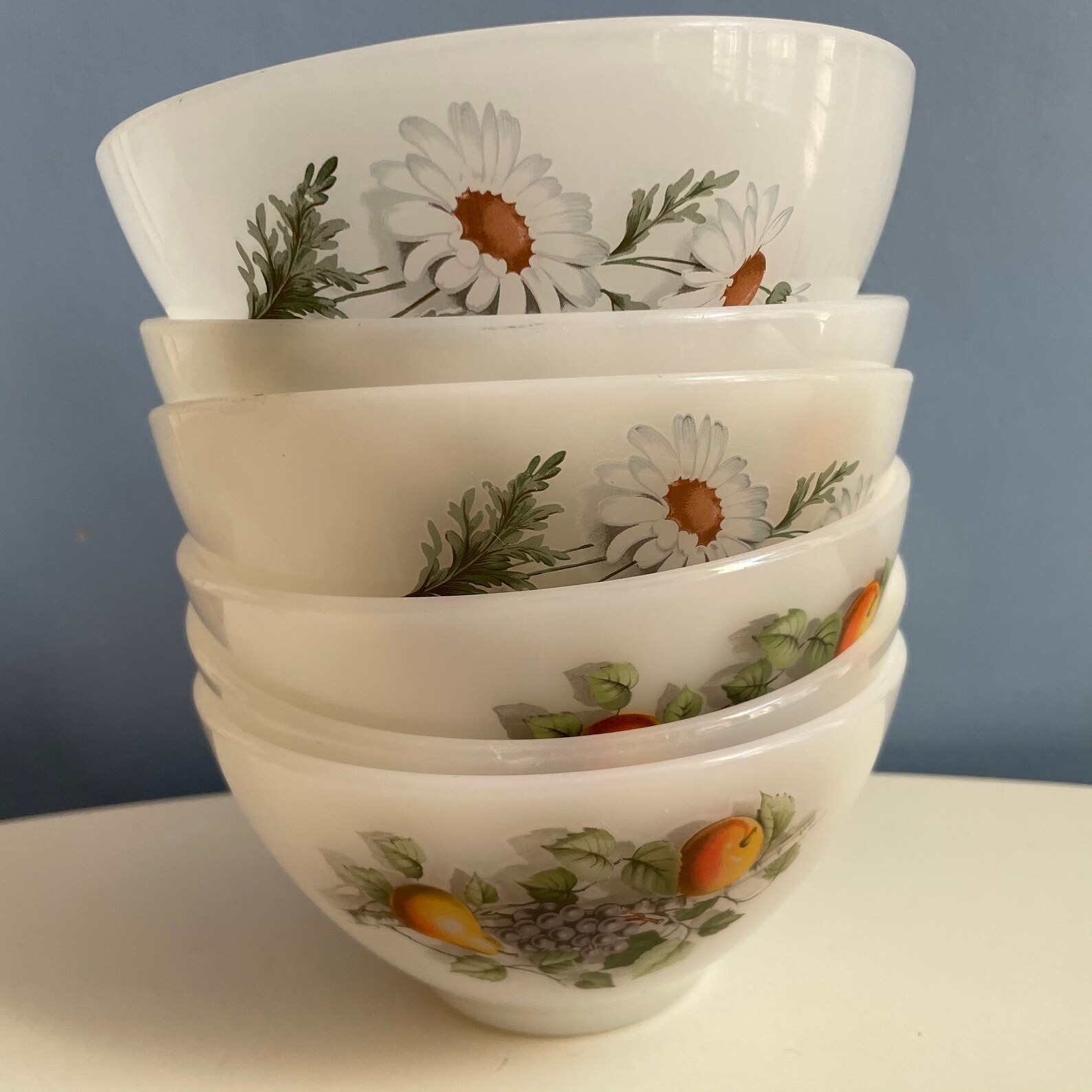 Arcopal Milk Glass Bowl Available Individually | Etsy