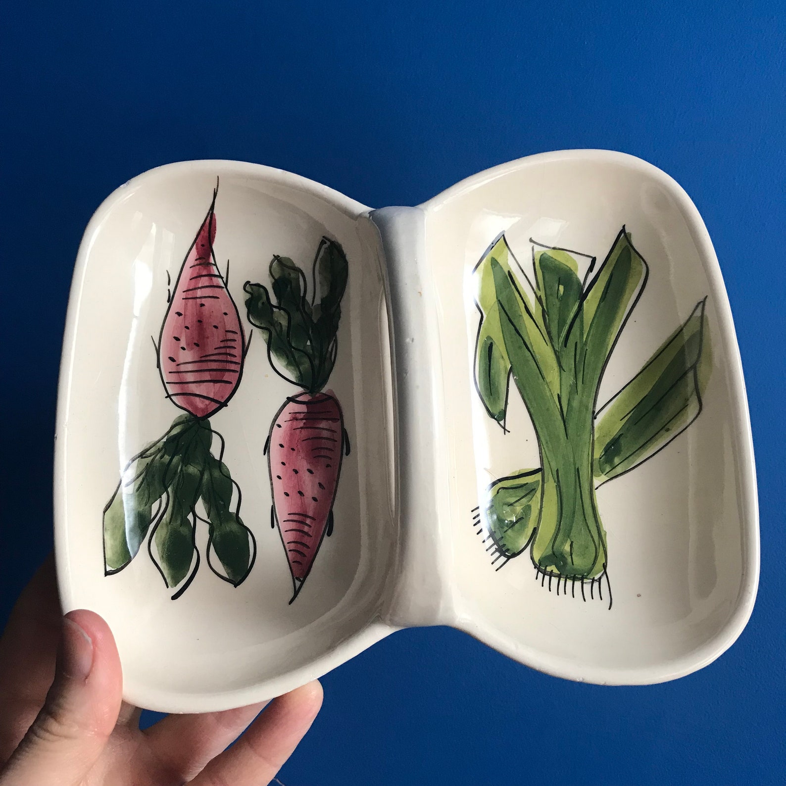 Vegetable Decor Serving Dish - Etsy