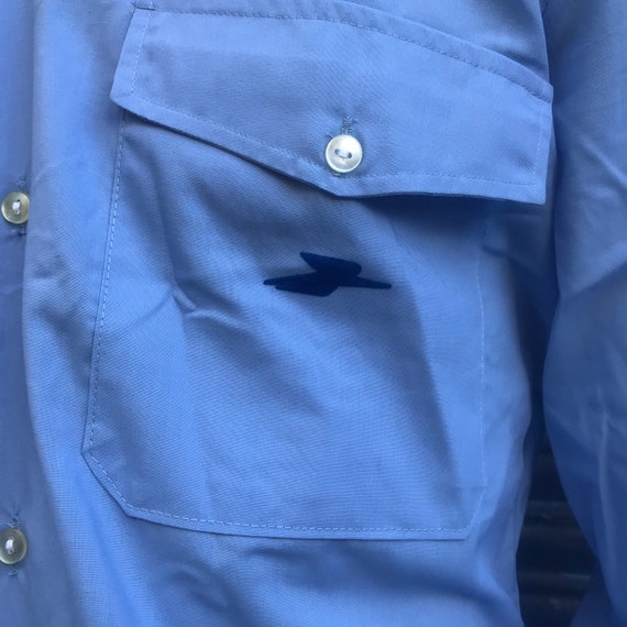 La Poste French Postman Pale Blue Shirt - Small - Gem