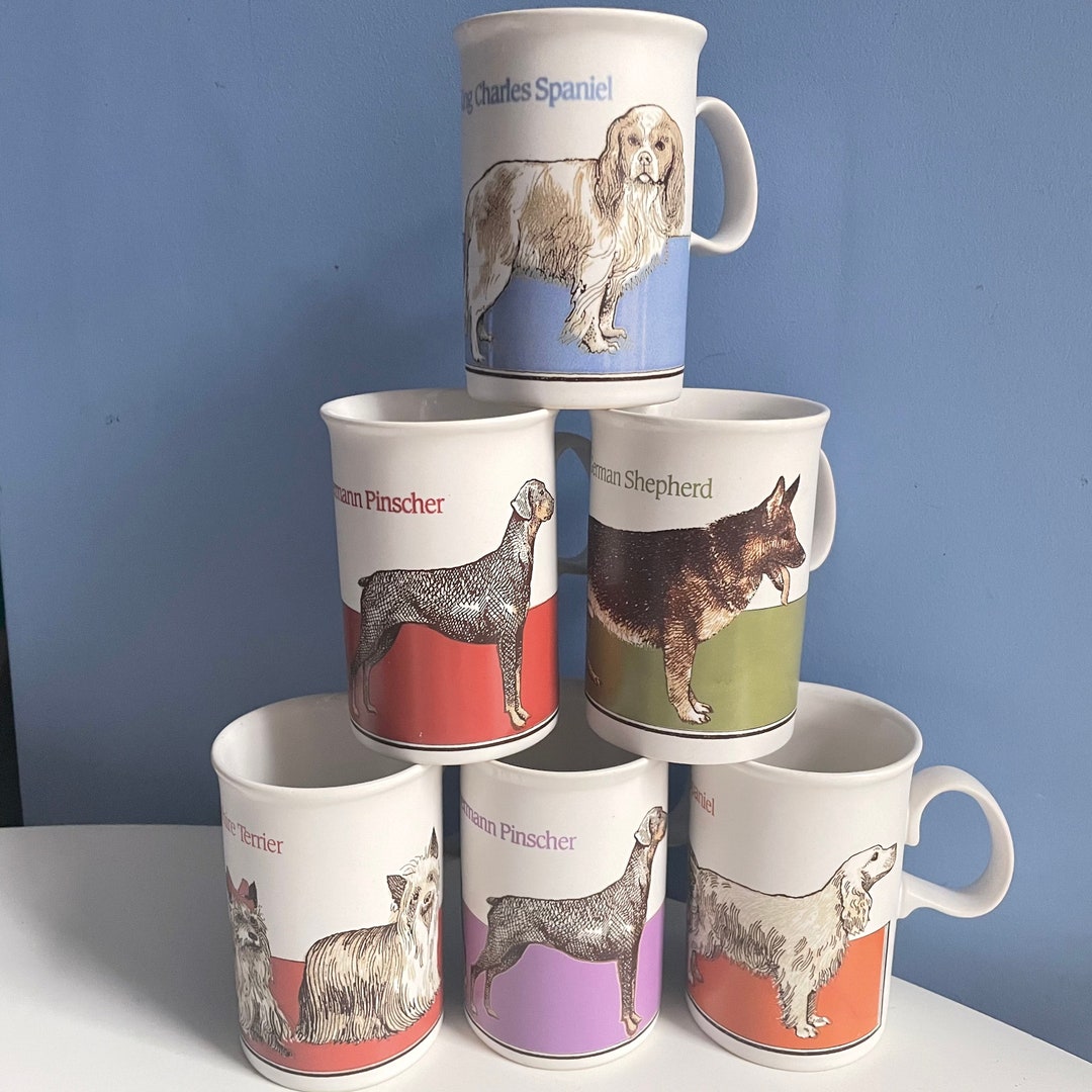 Dunoon Dog Mug King Charles Cocker Spaniel German Shepherd - Etsy