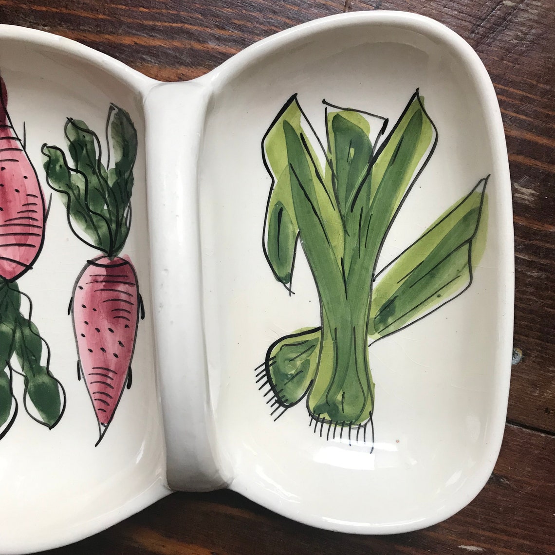 Vegetable Decor Serving Dish - Etsy