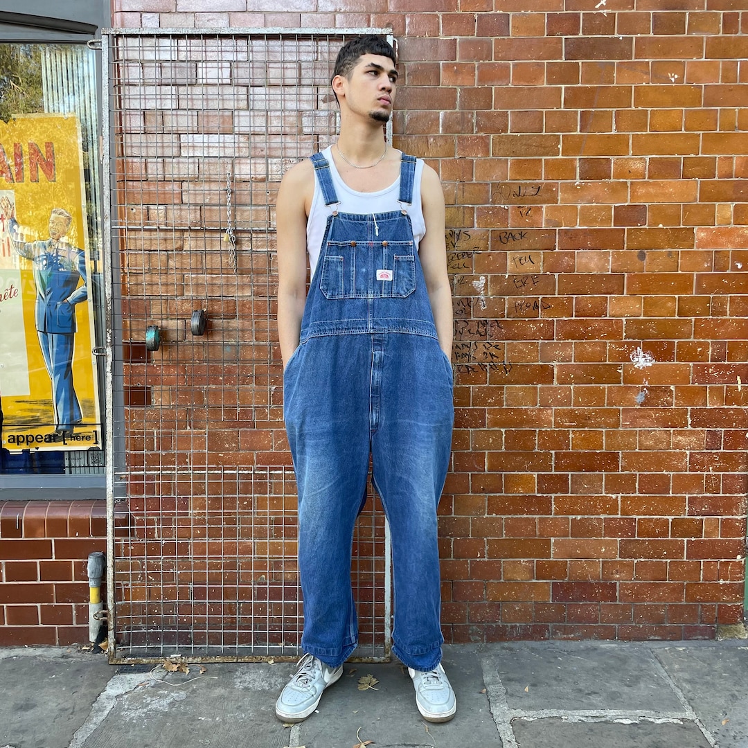 Round House Denim Overalls XL/XXL - Etsy