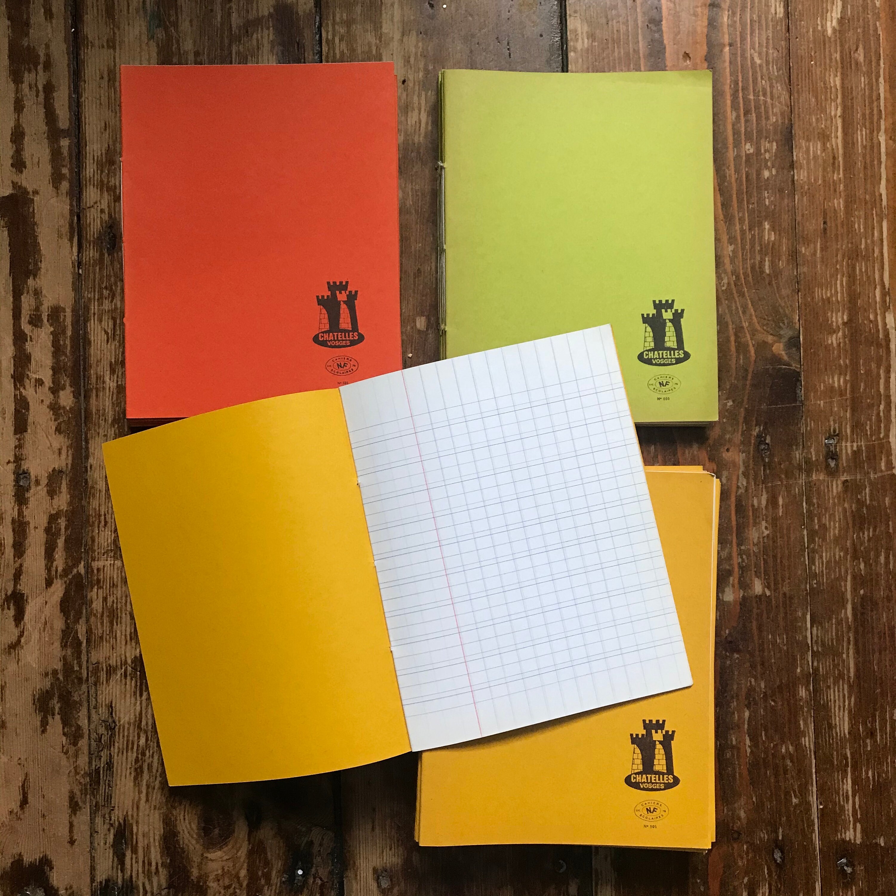 French School Notebooks Cahiers. Lined Notepad. 36 pages. | Etsy