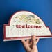Ceramic Welcome Sign. Kitchen Door Sign. Door Sign. Kitchen Decor. Pub ...