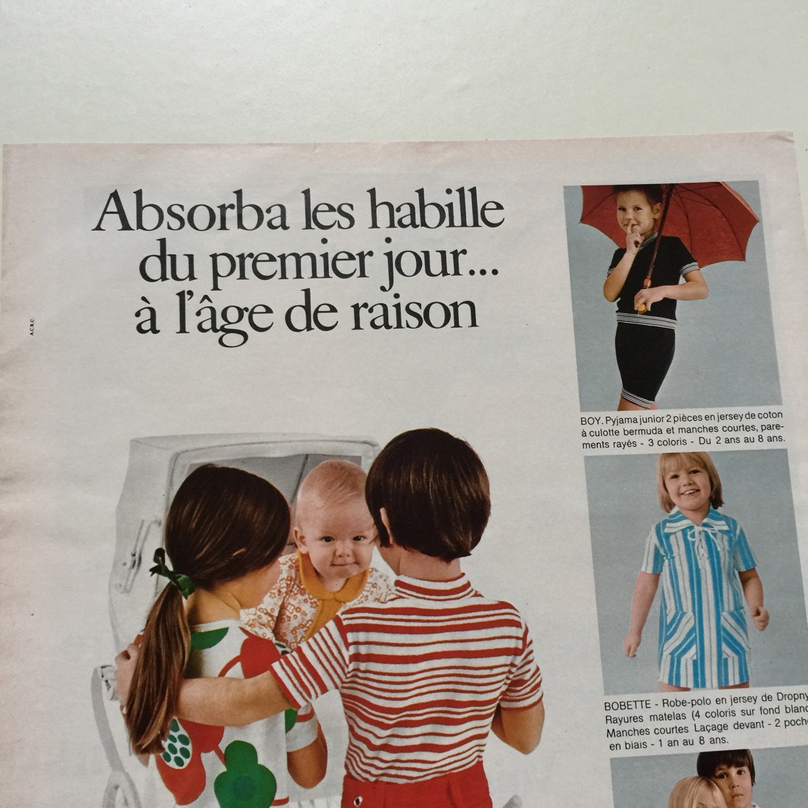 Vintage Kids Advert. Original Magazine Print. Nursery Decor. - Etsy