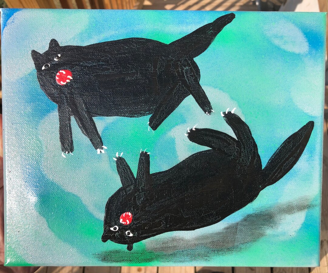 OHKCOB Kitty Cat 33 Zoomies Vs. Zoomies - Etsy