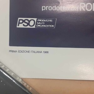 1986 Flight of the Navigator Original Italian Movie Poster Rolled 13" X ...