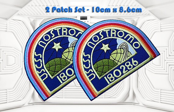 2 X ALIEN USCSS NOSTROMO Patch Set Vintage Style Ripley Crew | Etsy UK