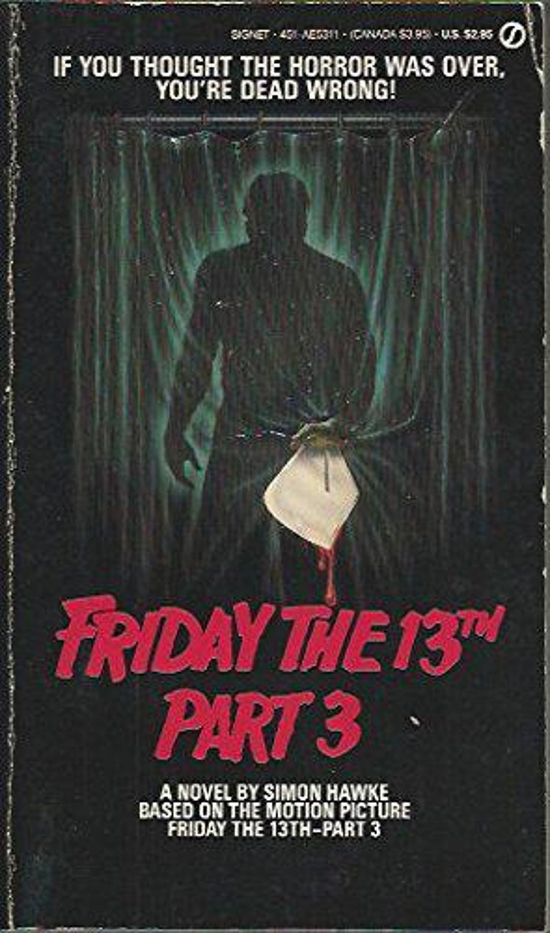 Friday the 13th Part 3 E-book by Simon Hawke (epub) - Etsy