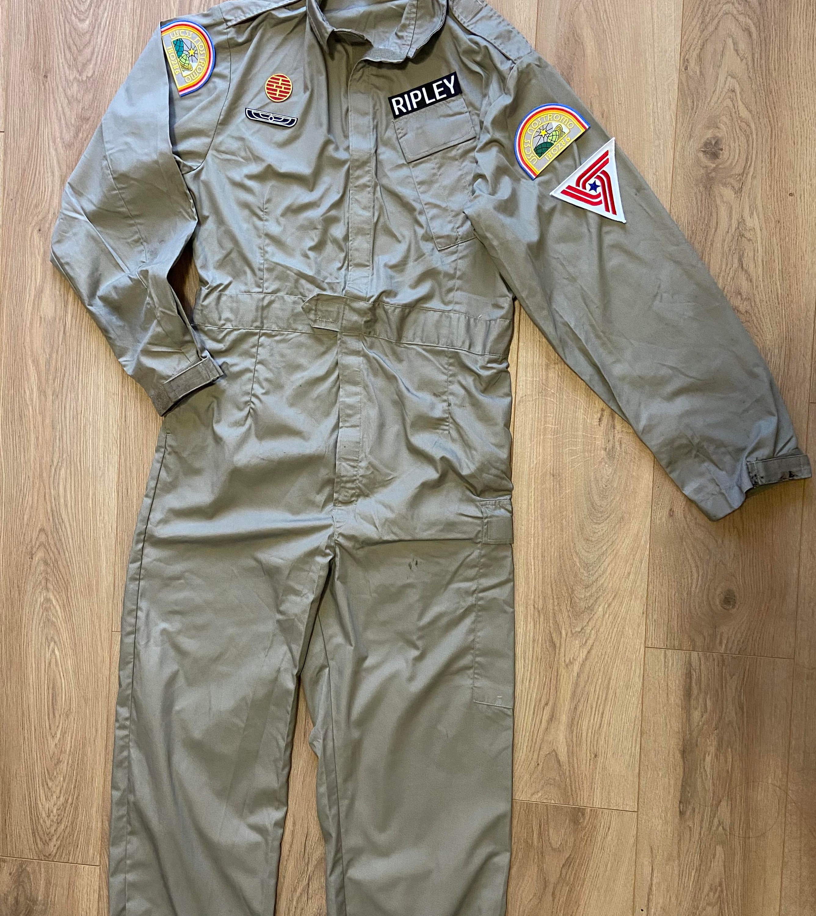 Alien Ripley Costume USCSS Nostromo Jumpsuit With Complete Patch Set - Etsy