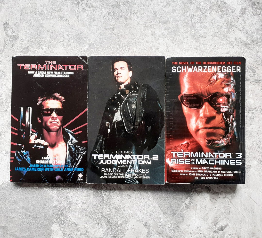 The Terminator by Shaun Hutson, Terminator 2 Randall Frakes, Terminator ...