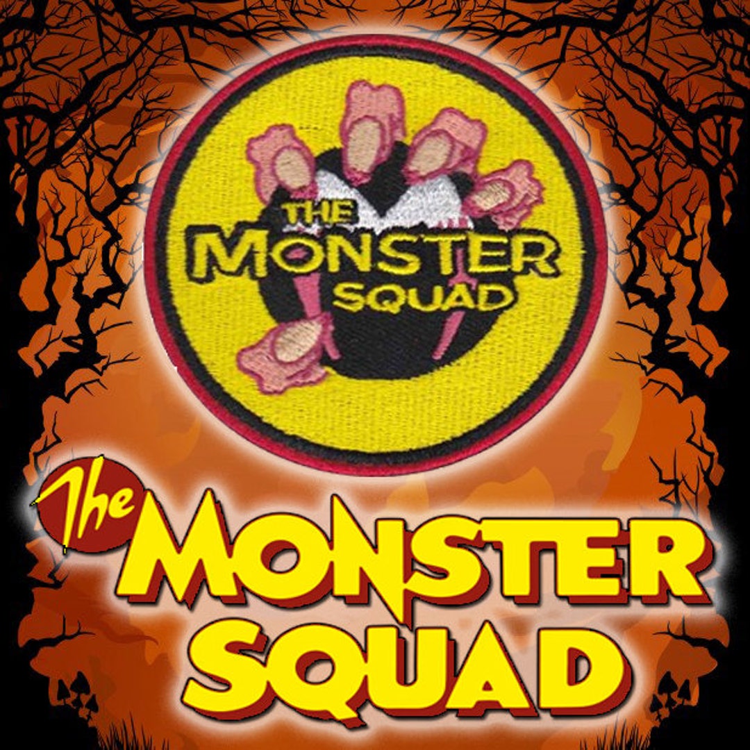 THE MONSTER SQUAD Custom Logo 3 Round Patch Iron on - Etsy UK