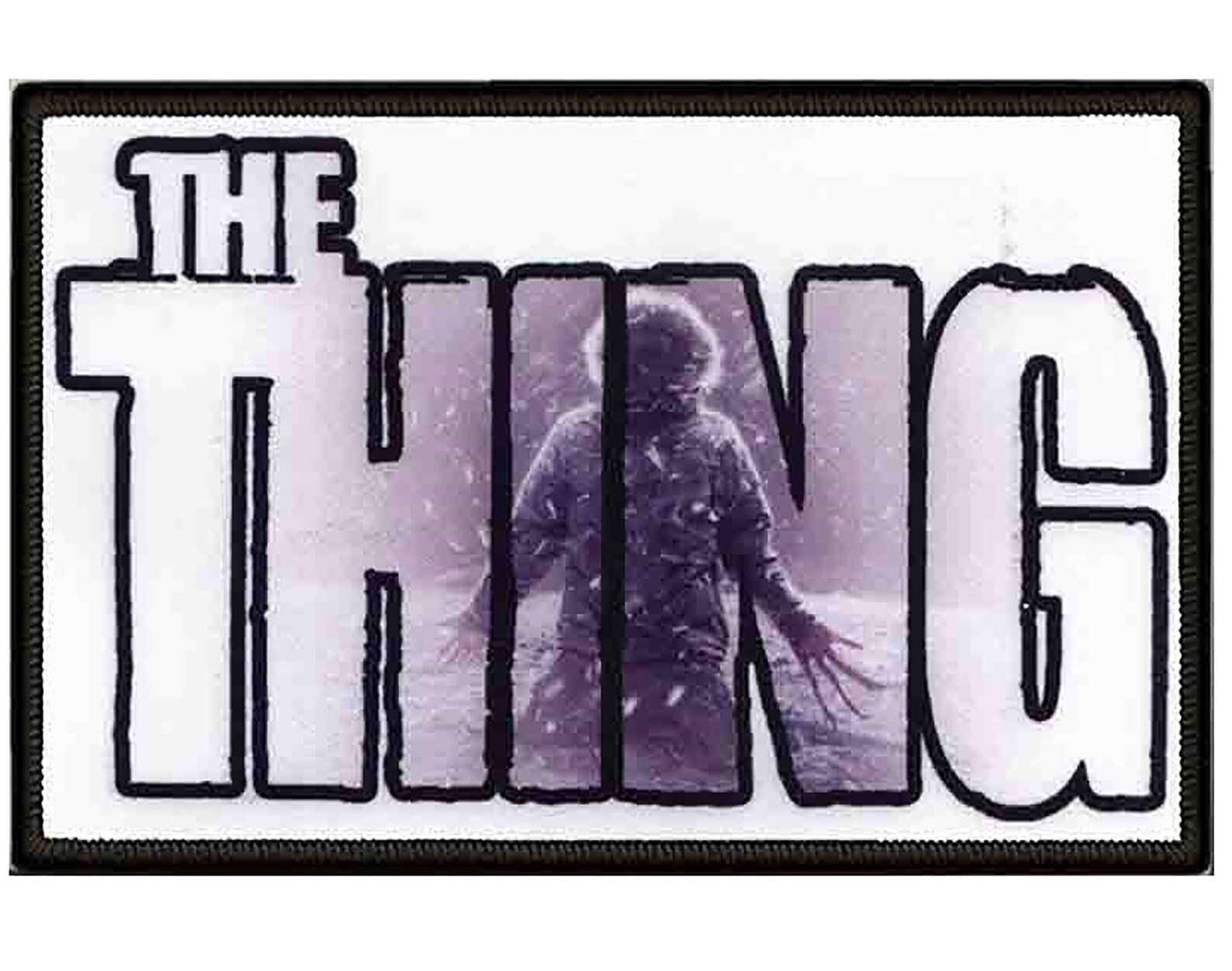 John Carpenters The Thing 1982 Movie Logo 12cm x 8cm Iron on - Etsy España