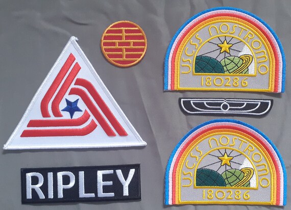 Movie Accurate 6 X Alien Ripley Complete Crew Patch Set USCSS - Etsy