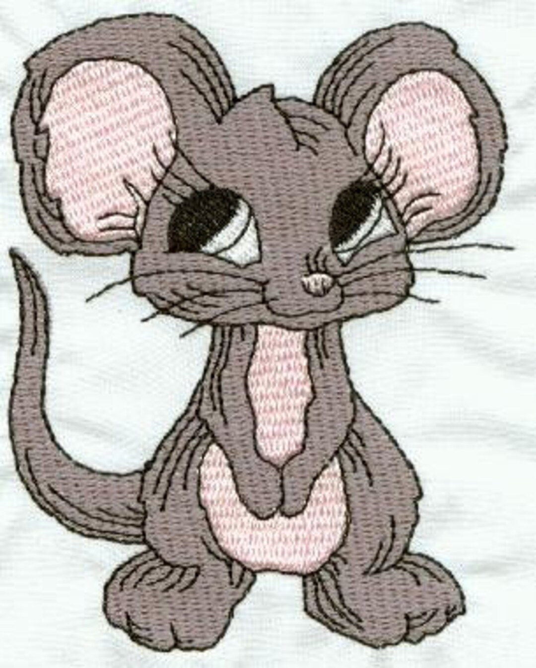 5 Little Mice (fill Stitch) - Machine Embroidery - 4x4 Hoop - Etsy