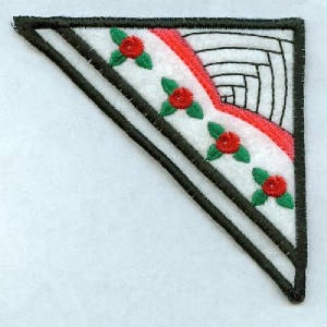 Fancy Corner Bookmarks - in the Hoop (ITH) - Machine Embroidery - 4x4 ...