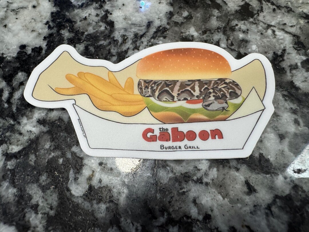 Gaboon Burger Grill Where Venom Meets Flavor - Etsy