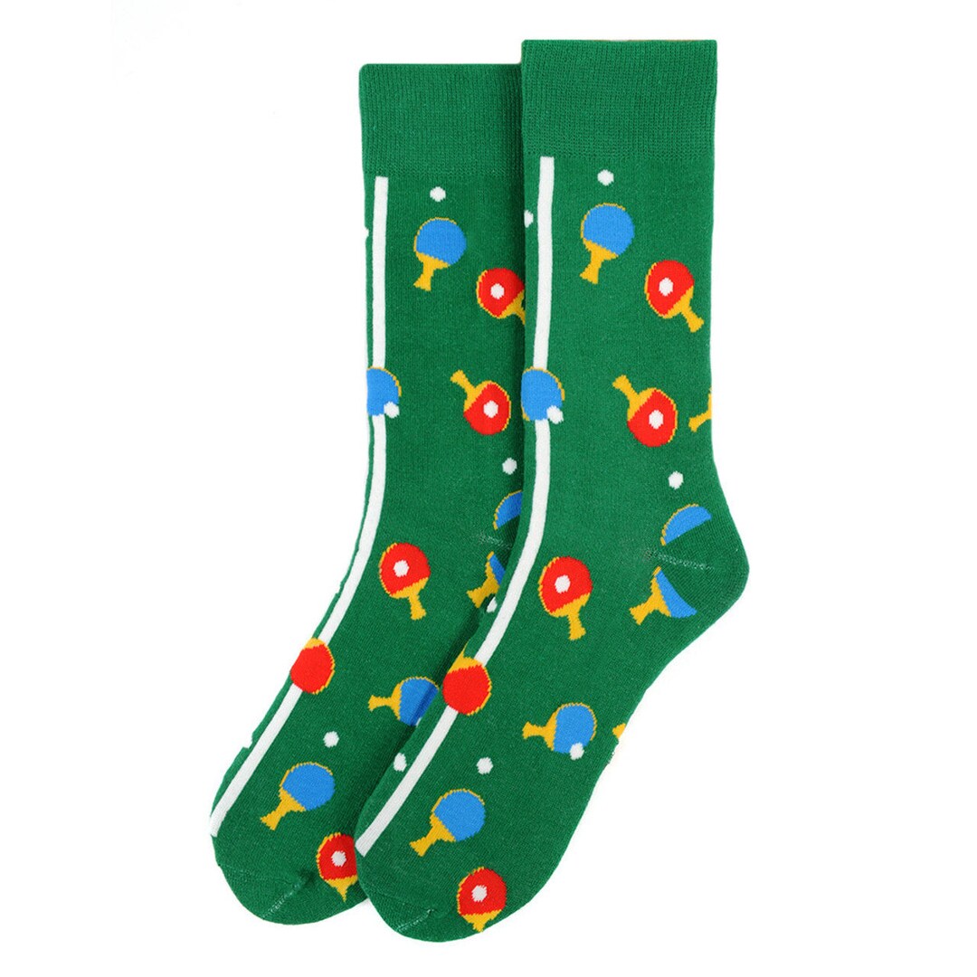 Men's Ping Pong Socks Table Tennis Player Gift for Him - Etsy