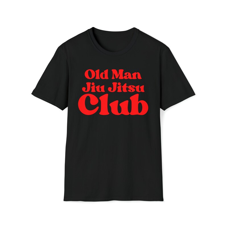 Old Man Jiu Jitsu Club T-shirt - Etsy