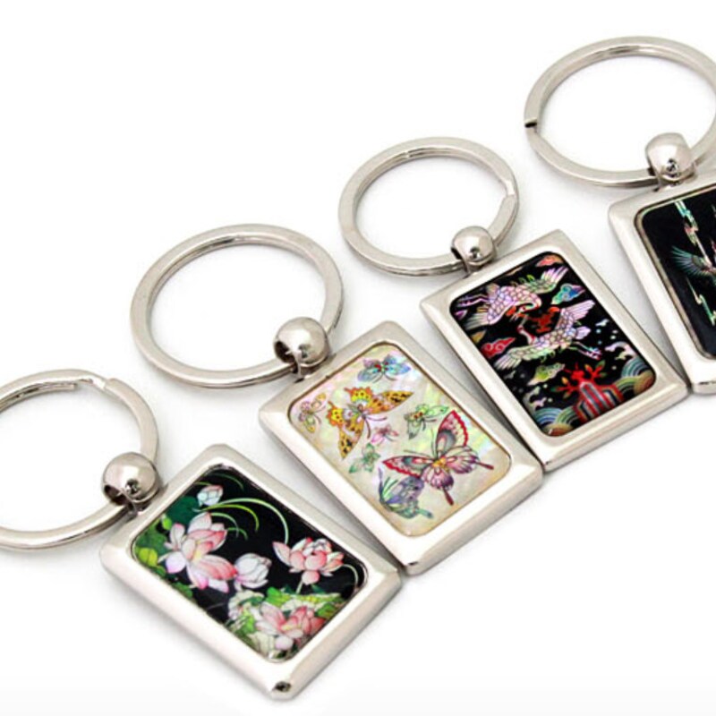 Pearl Key Chain - Etsy