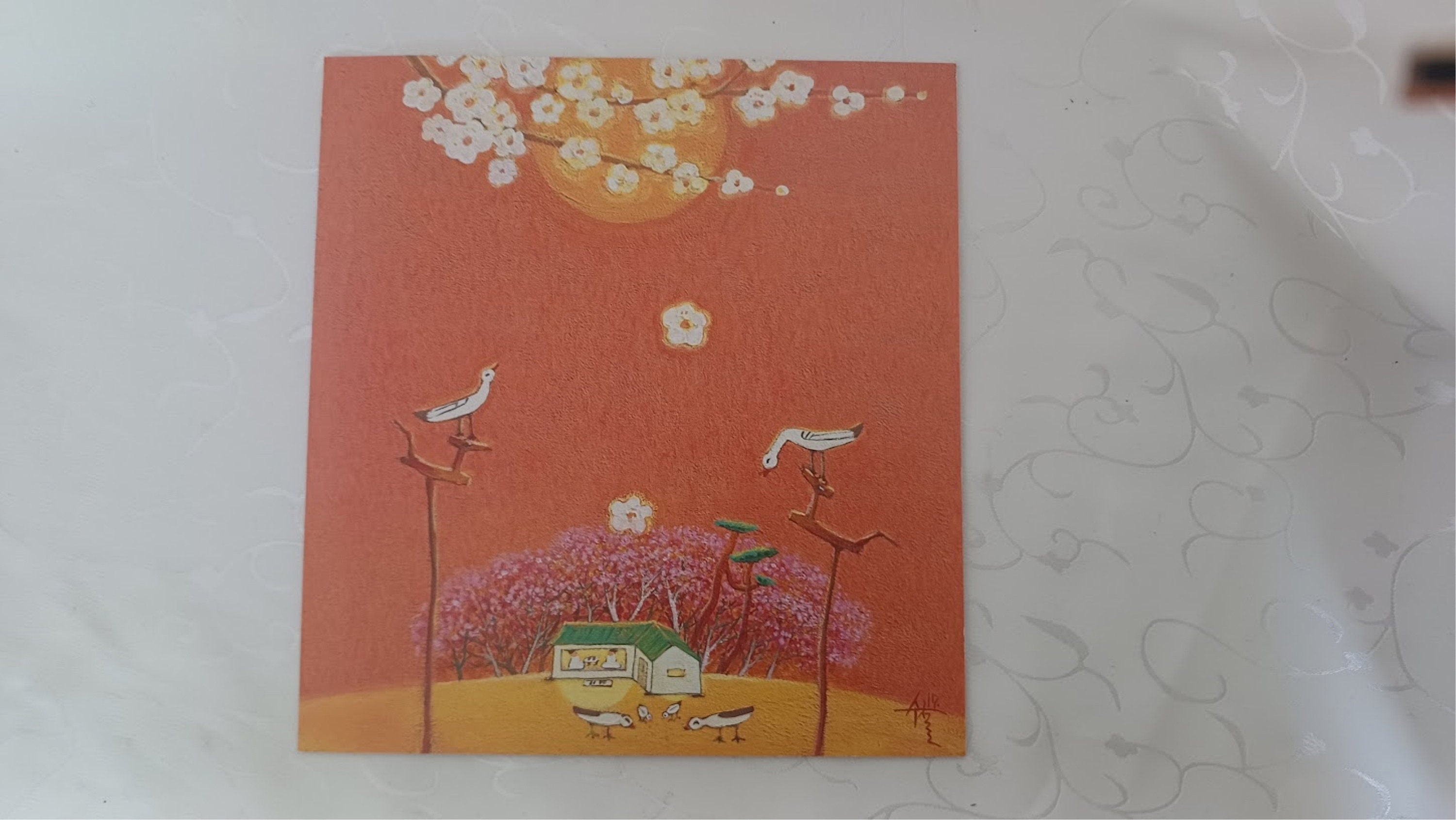 8 Paintings by Korean Artist Chae Su Cheor Painting the Scenery on the ...