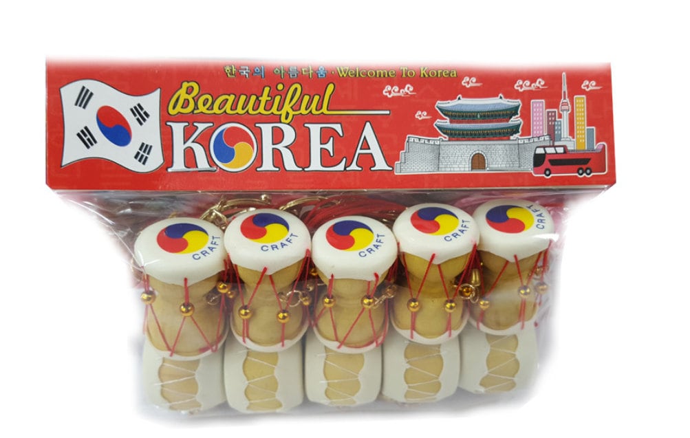 10 Korean Traditional Drum Image Keychains 5 Elongated Drum - Etsy