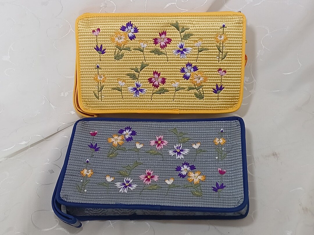 Two Traditional Korean Pouches Hand Made Korean Luxurious2 Embroidered ...