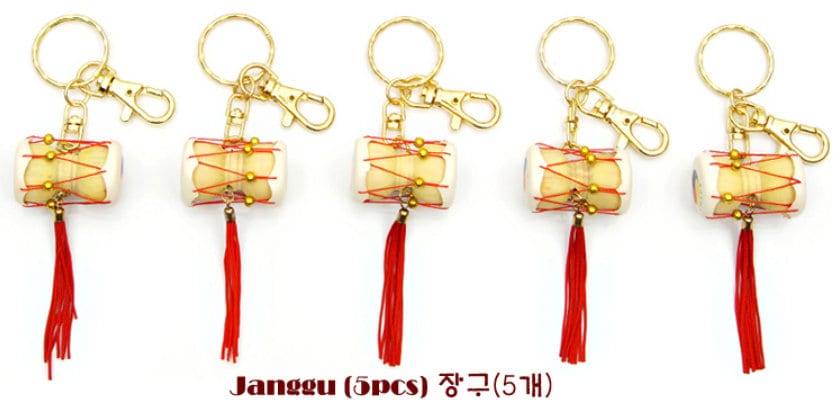 10 Korean Traditional Drum Image Keychains 5 Elongated Drum - Etsy