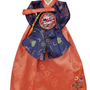 Wine Bottle Cover Set of 3 Korean Traditional Hanbok Clothes Queen 30-8 ...