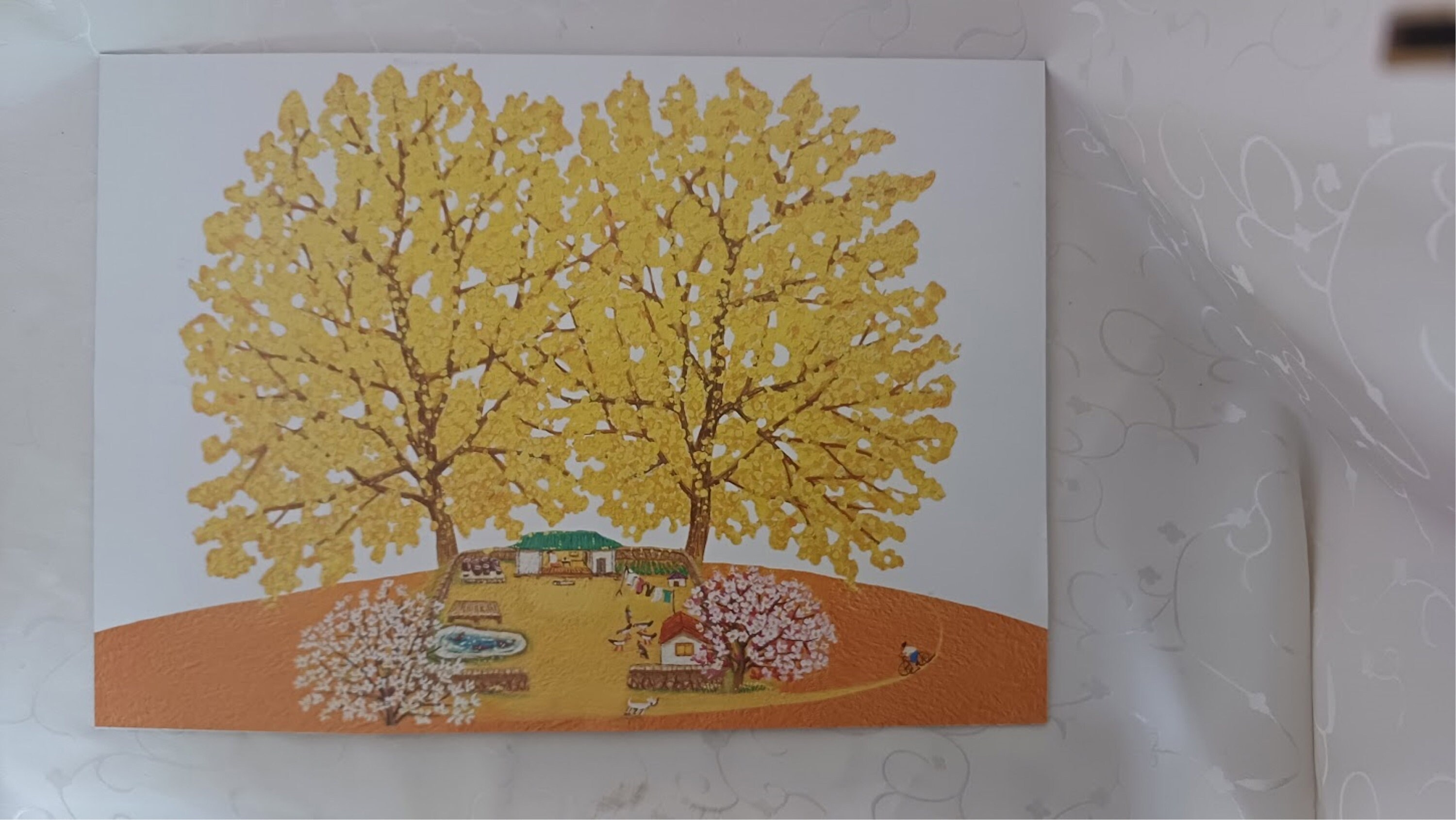 8 Paintings by Korean Artist Chae Su Cheor Painting the Scenery on the ...