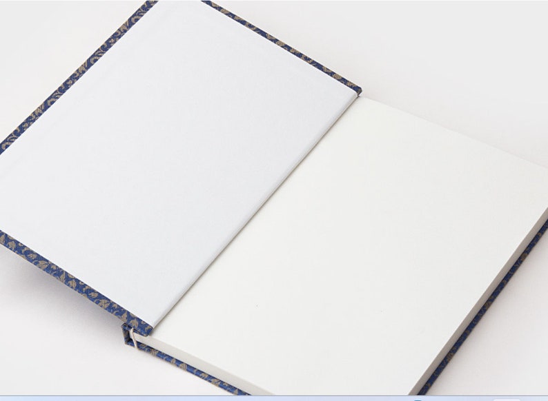 A Traditional Korean Notebook Made of Silk, Using the Technique of ...