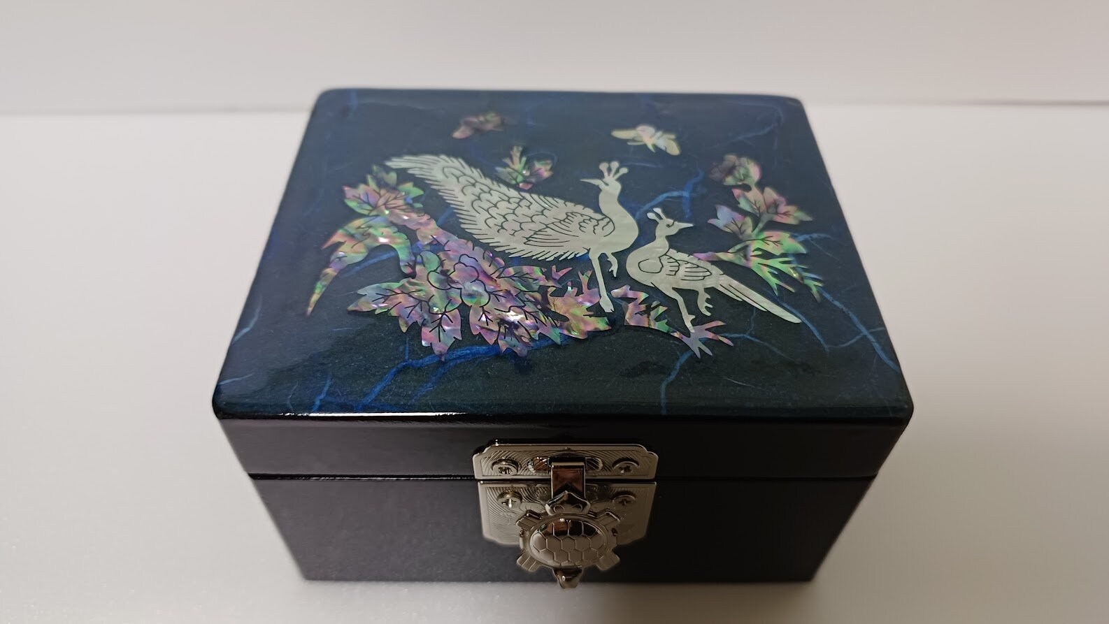Korean Traditional Lacquer Mother of Pearl Jewelry Box - Etsy